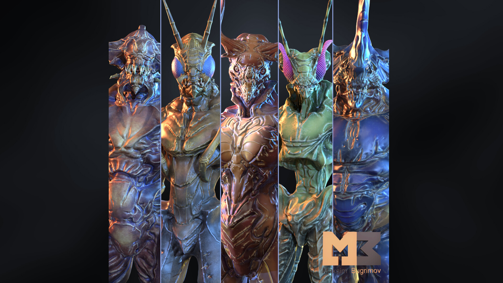 ArtStation - Creatures Insects Pack