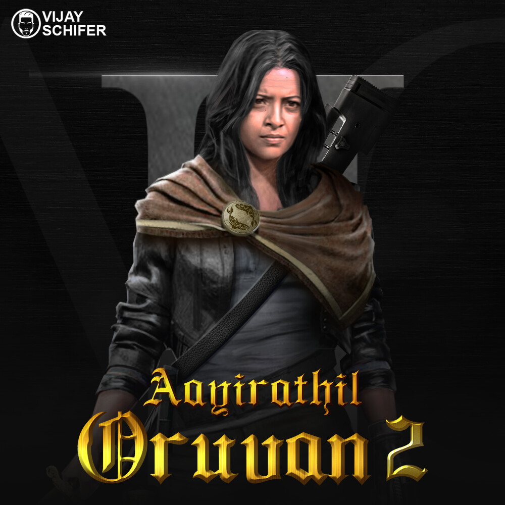 ArtStation - Aayirathil oruvan Part 2: Anita Character