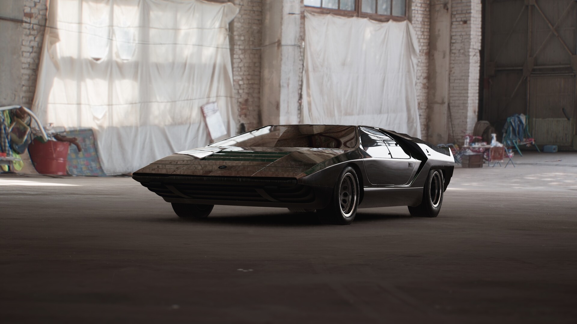 ArtStation - 1968 Alfa Romeo Carabo Concept | Unreal Engine 4 | Ray ...