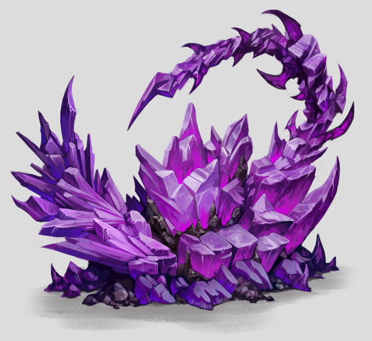 ArtStation - Carnivorous Crystal