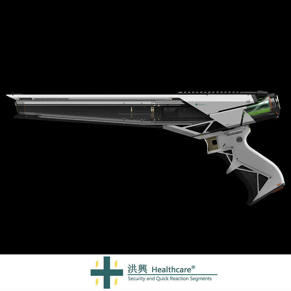 ArtStation - Gun design exercises - Medical sprayer~
