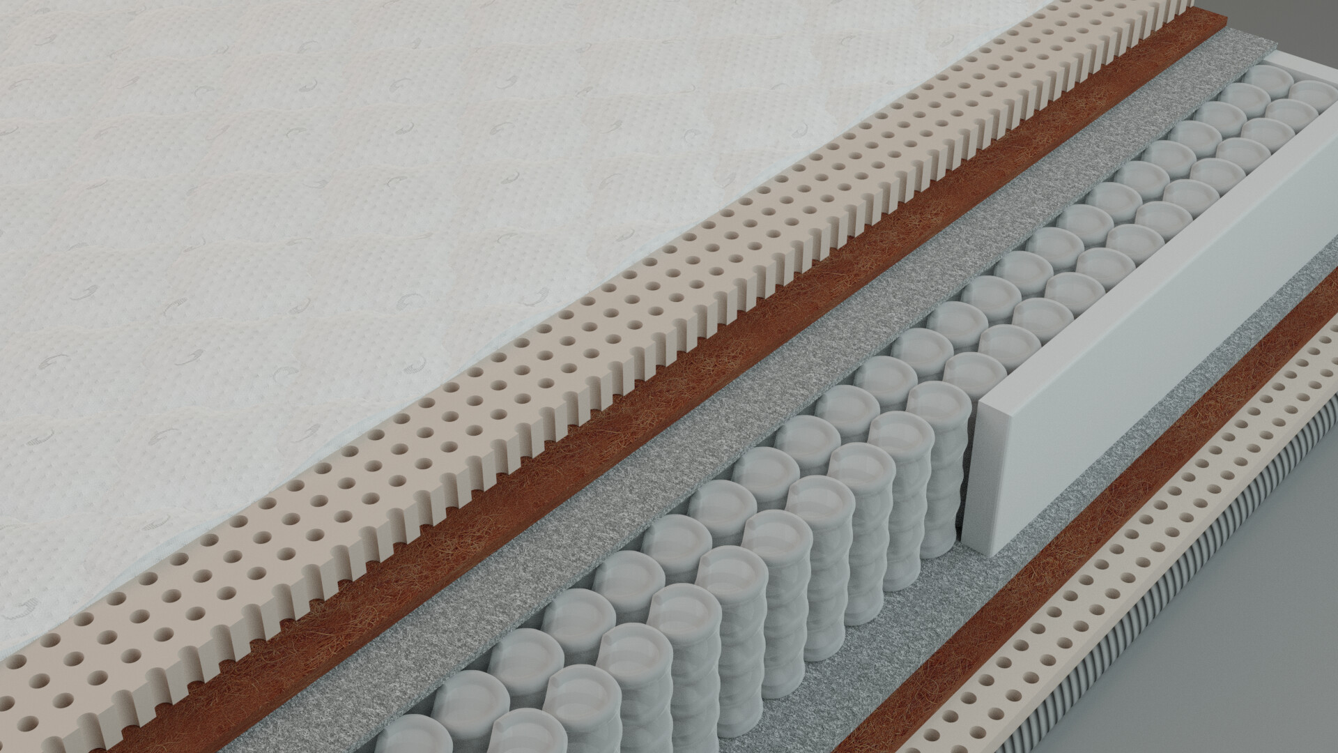 ArtStation - Samples of modeling mattresses for the site