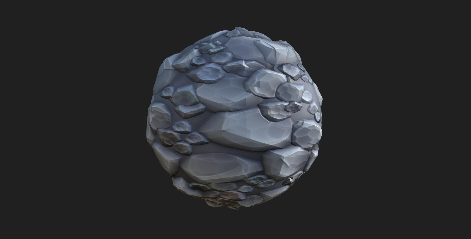 ArtStation - Stylized Rock Texture - Substance Designer