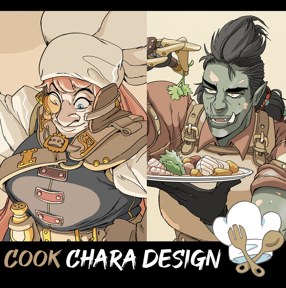 ArtStation - Cook charadesign