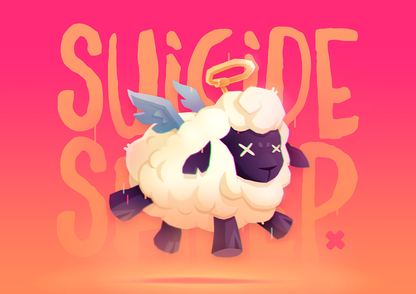 ArtStation - Mr. Suicide Sheep Timelapse