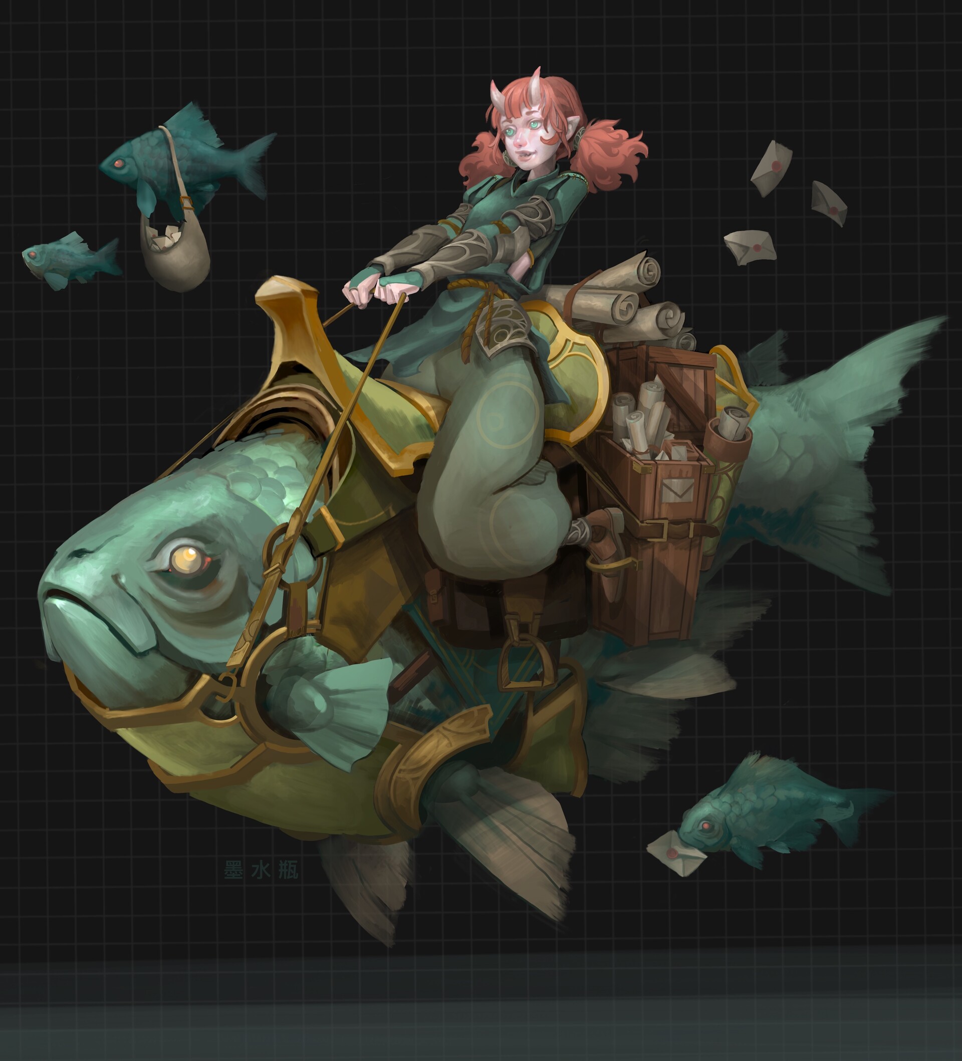 ArtStation - Messenger Fish