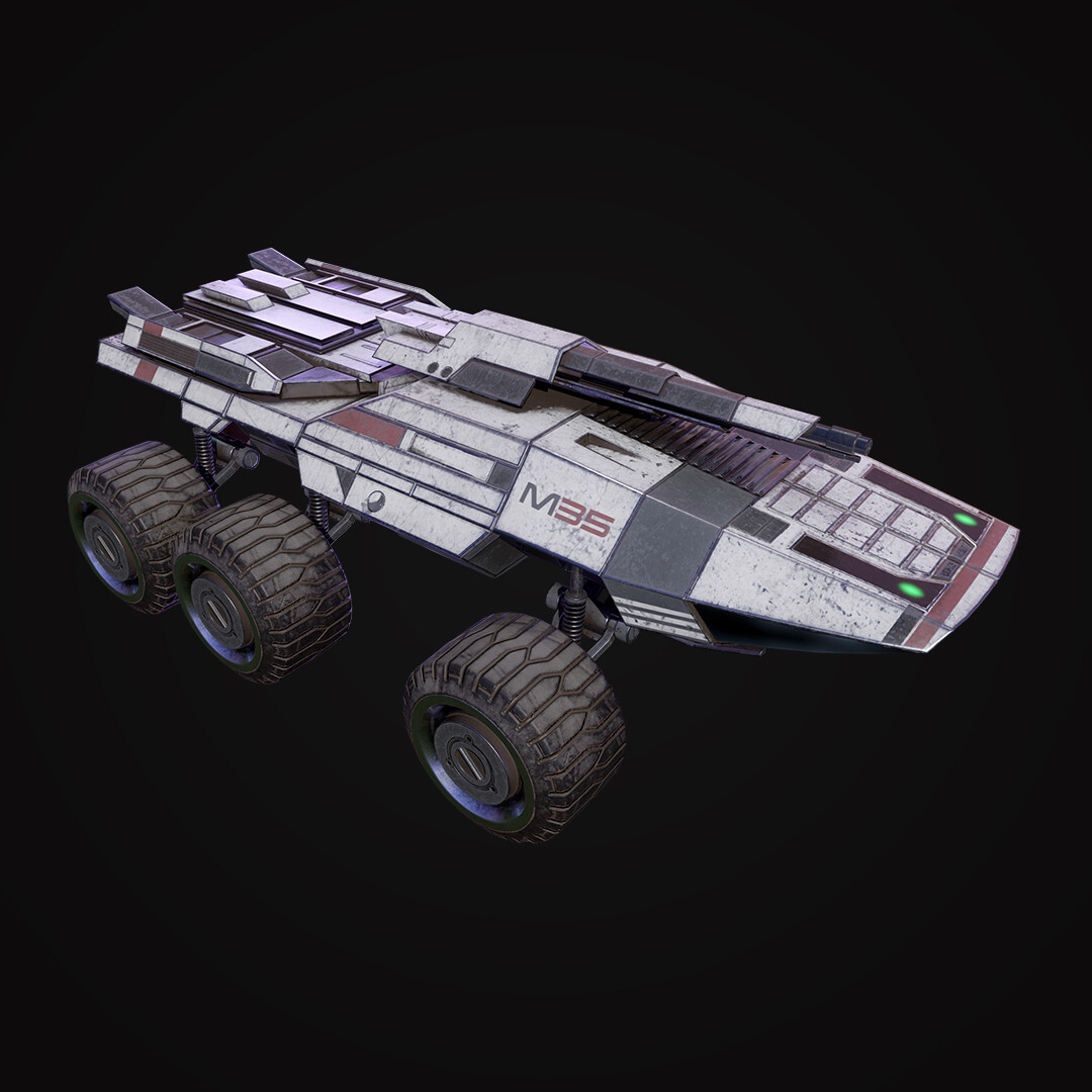 ArtStation - Mako from Mass Effect