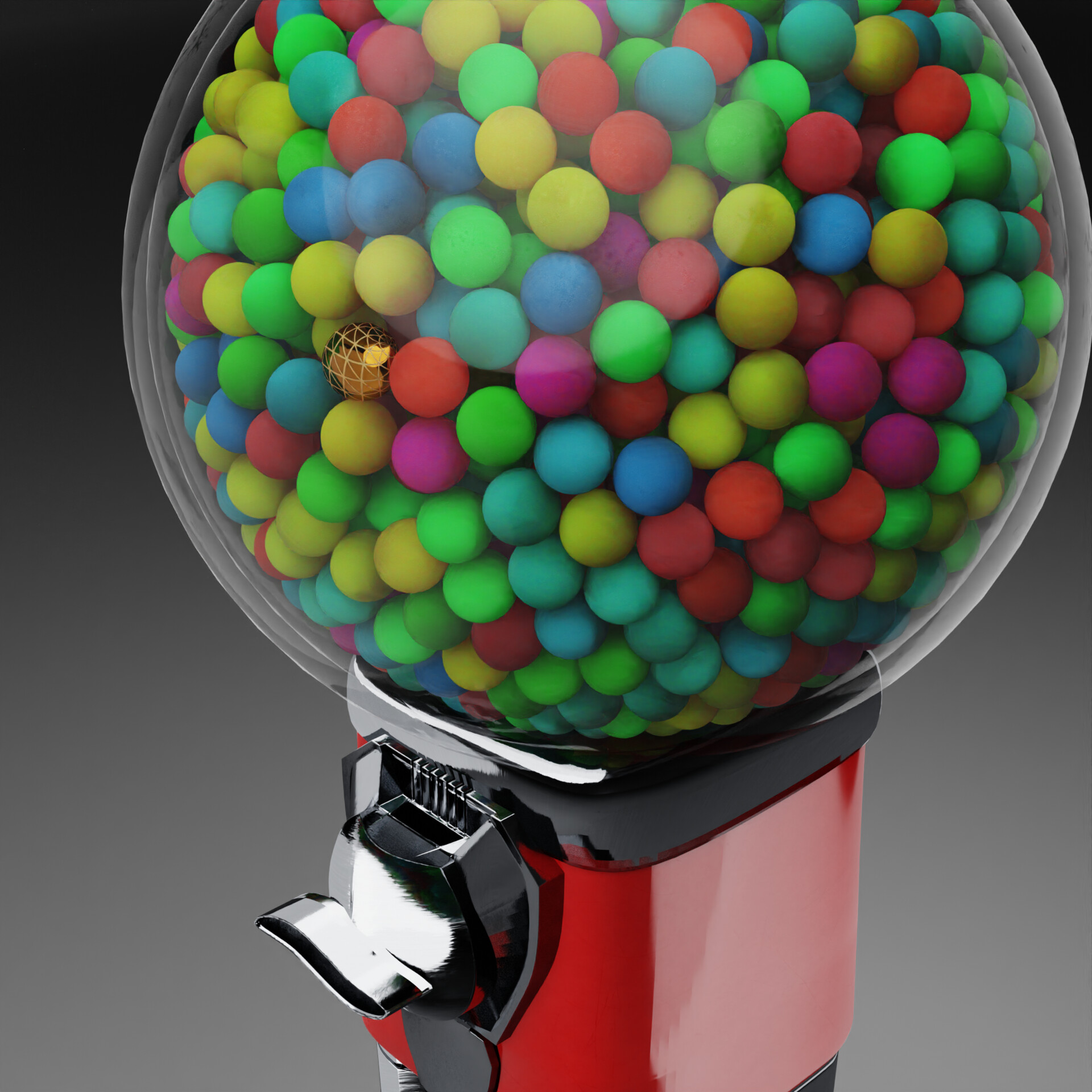 ArtStation - Rubber Ball Vending Machine