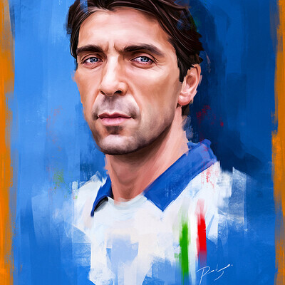 ArtStation - Gianluigi Buffon