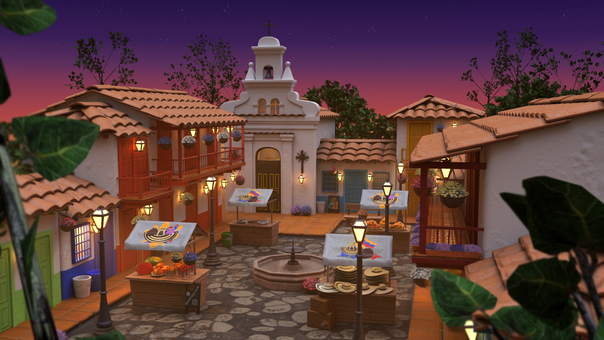 ArtStation - Pueblito Paisa