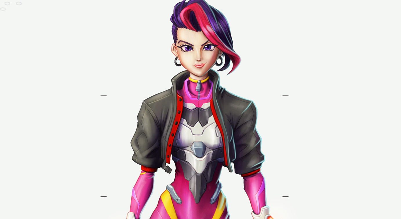 ArtStation - Leena character