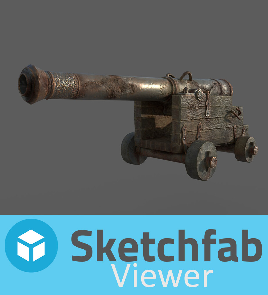 ArtStation - Cannon Proxy Model