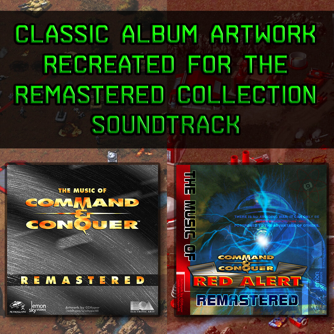 ArtStation - C&C Remastered Collection - Classic OST Artwork