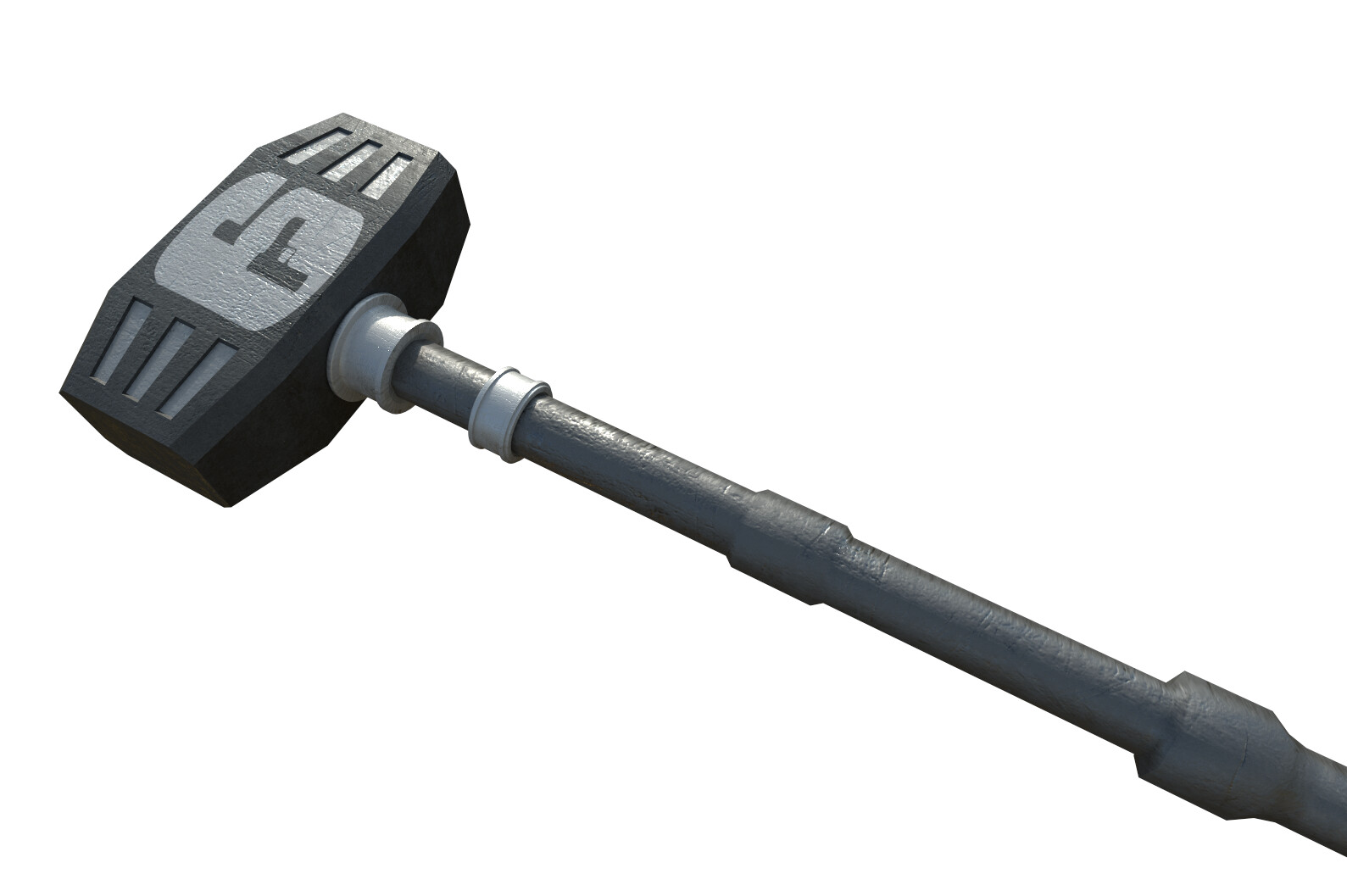 ArtStation - 3D Hammer Model/six siege sledge hammer