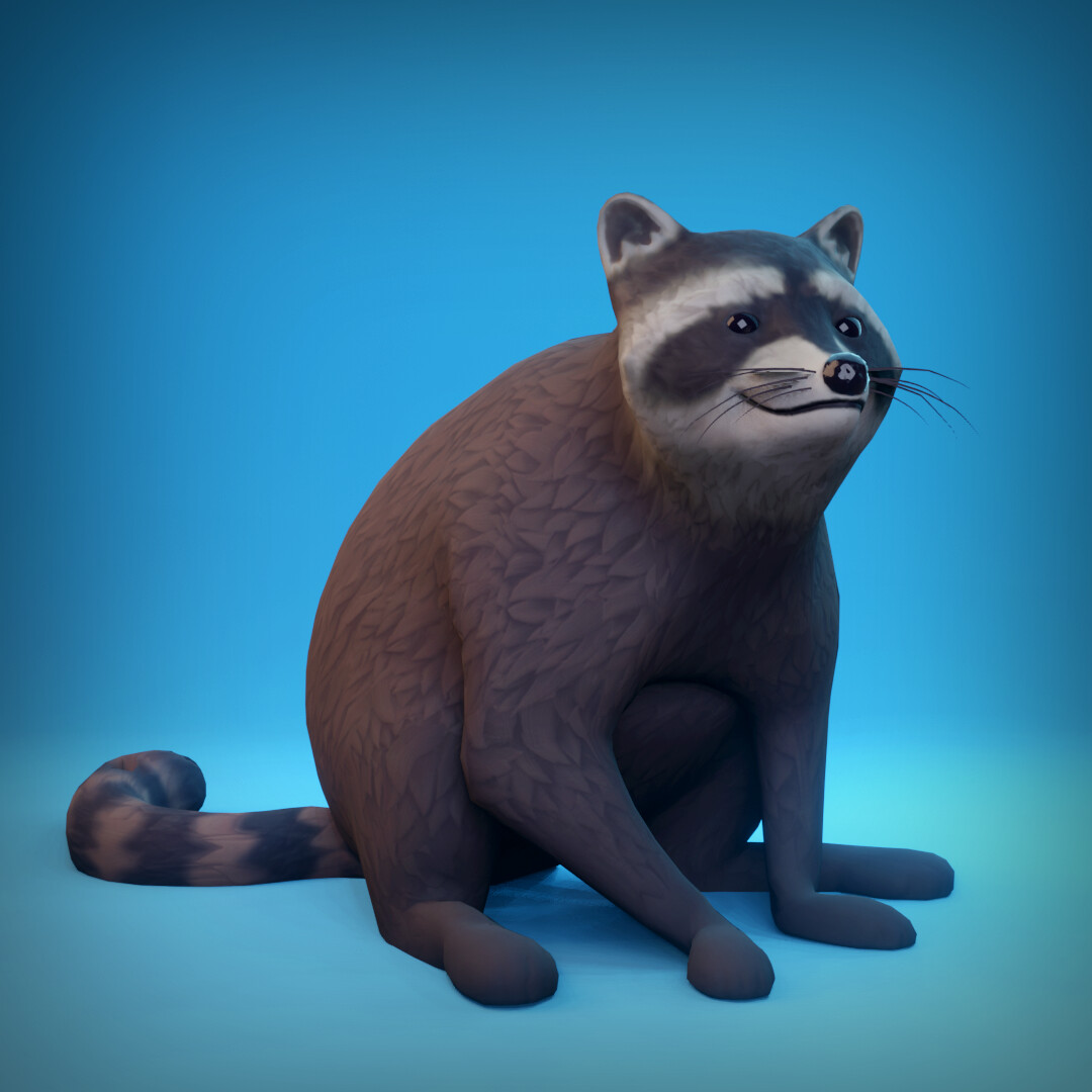 ArtStation - Raccoon Roller - Raccoon