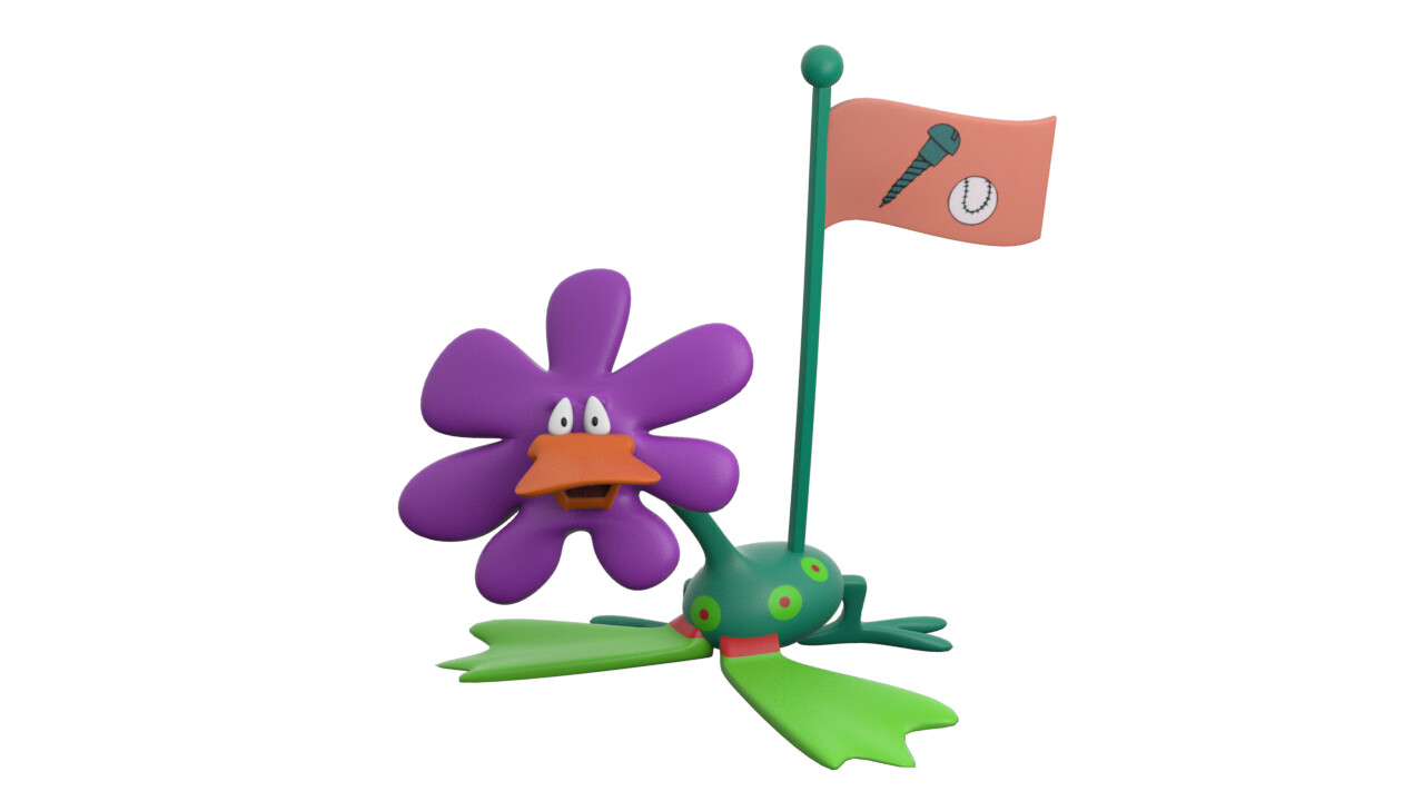 ArtStation - Daffy Duck (Duck Amuck) 3D Model