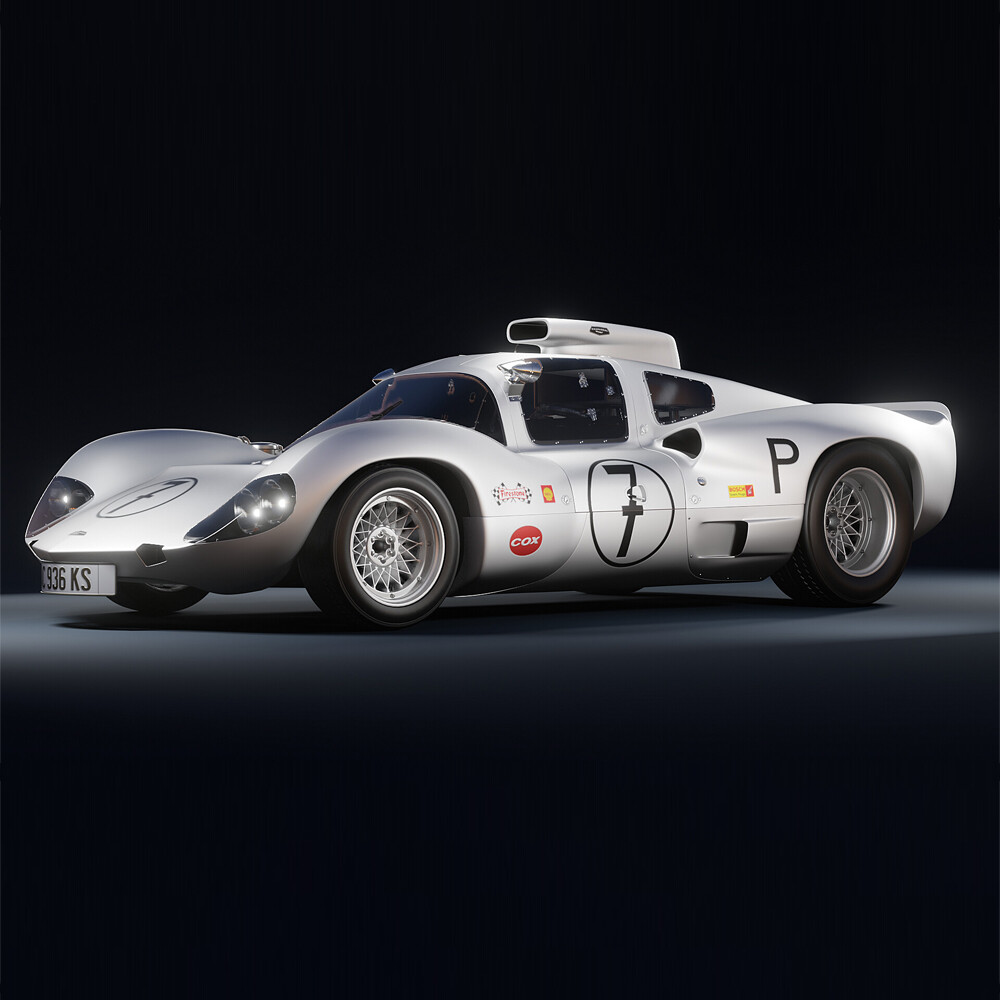 ArtStation - Chaparral 2D Race car