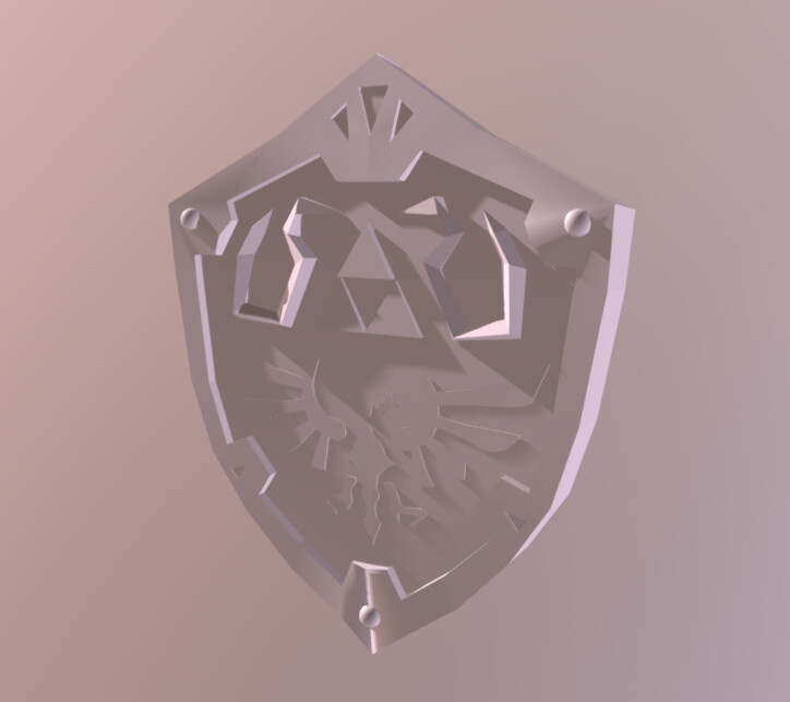 ArtStation - Zelda Shield