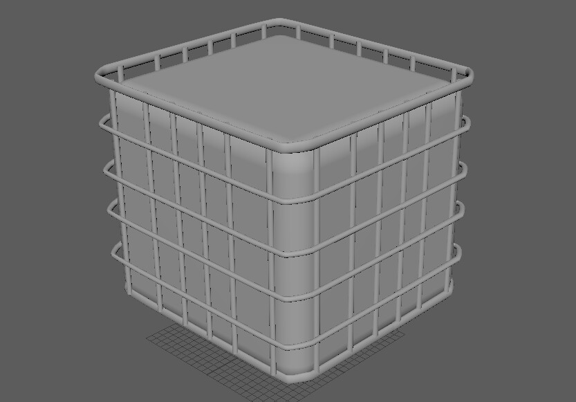 ArtStation - Basic Water Container