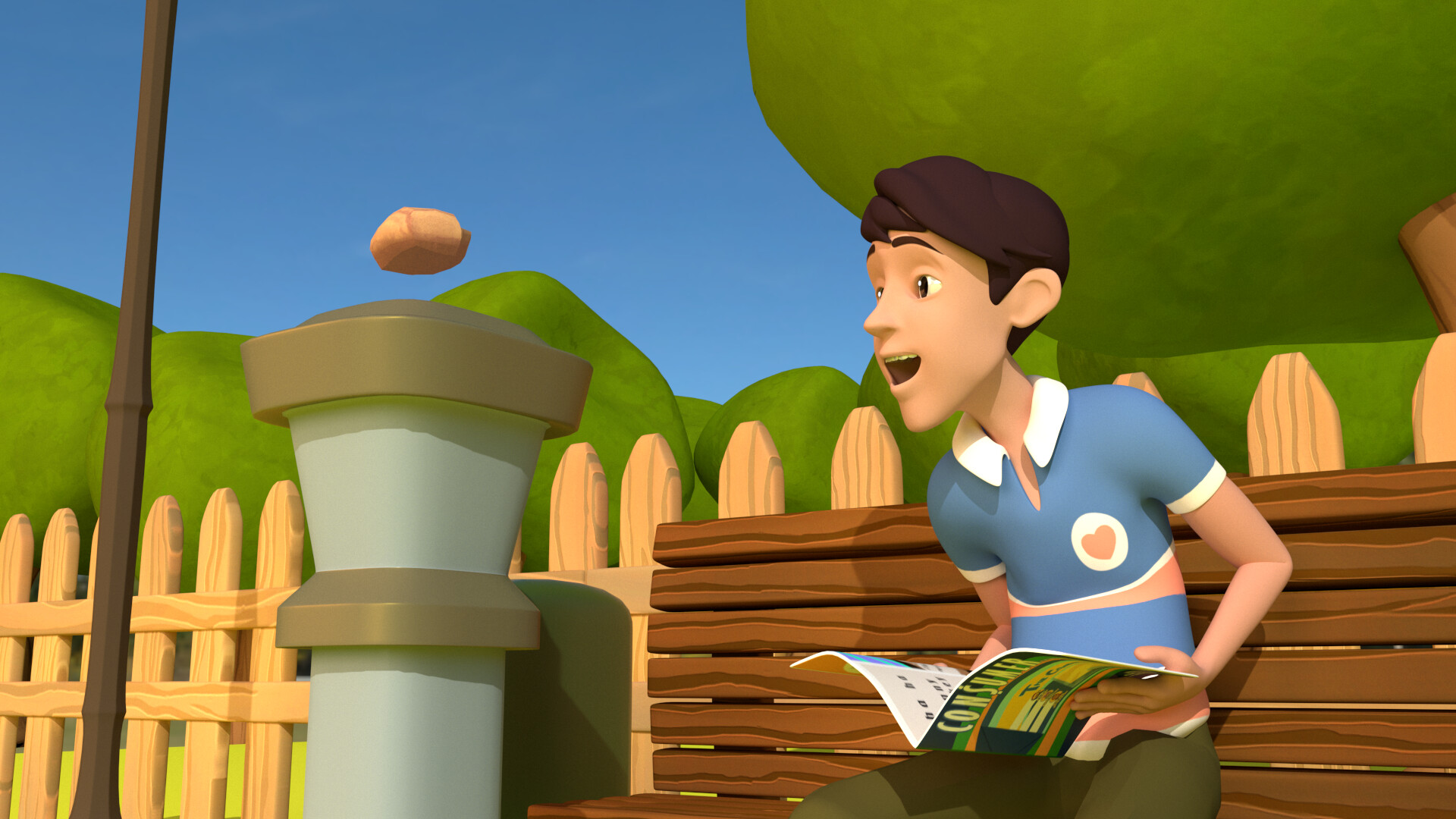 ArtStation - SP4 Group Project The Pebbles : The Companion Rock