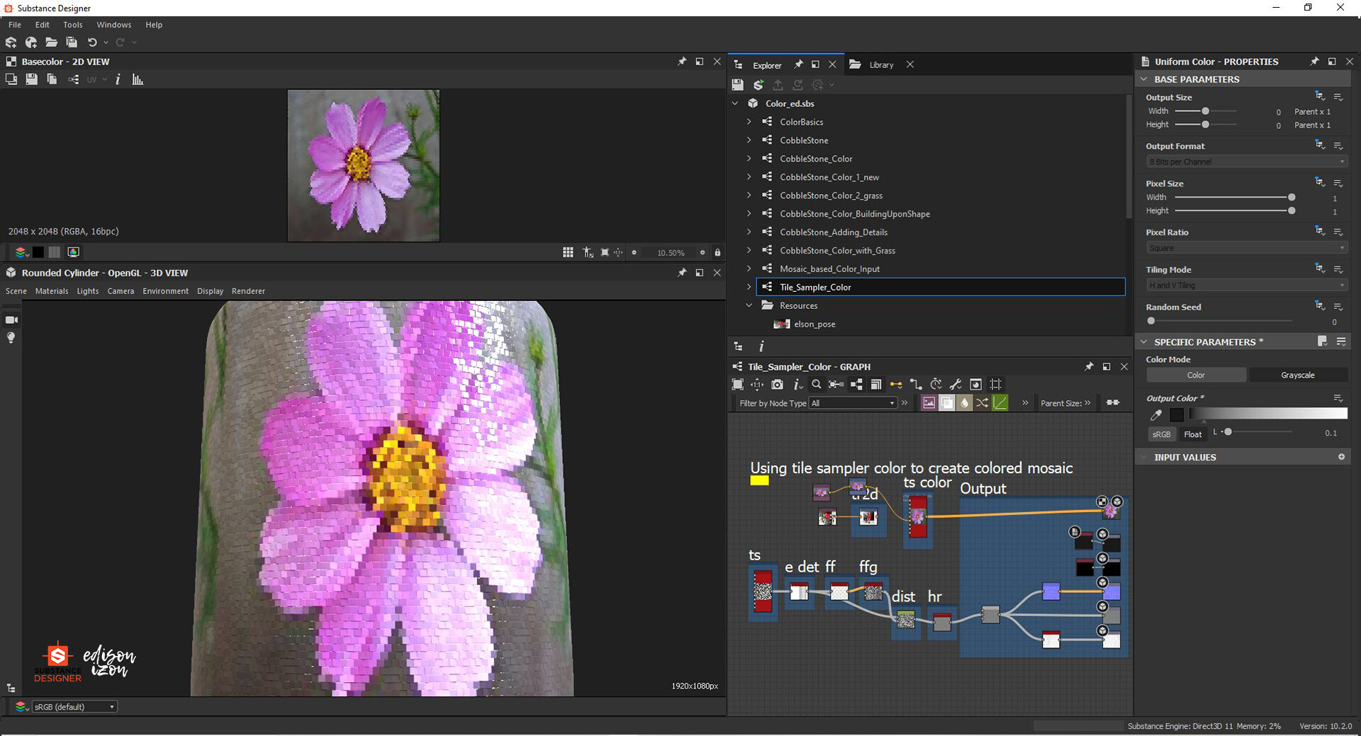 ArtStation - Substance Designer Color Basics