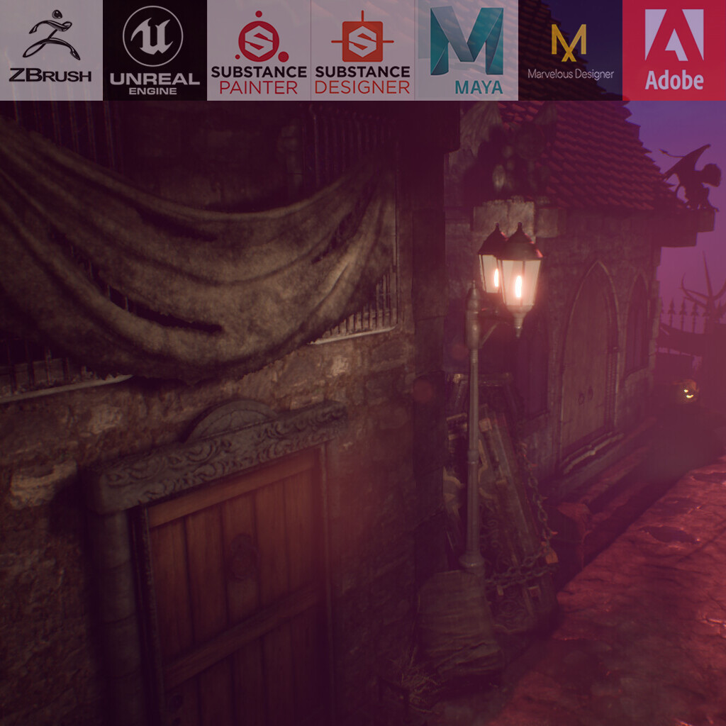 ArtStation - Gothic Environment Project