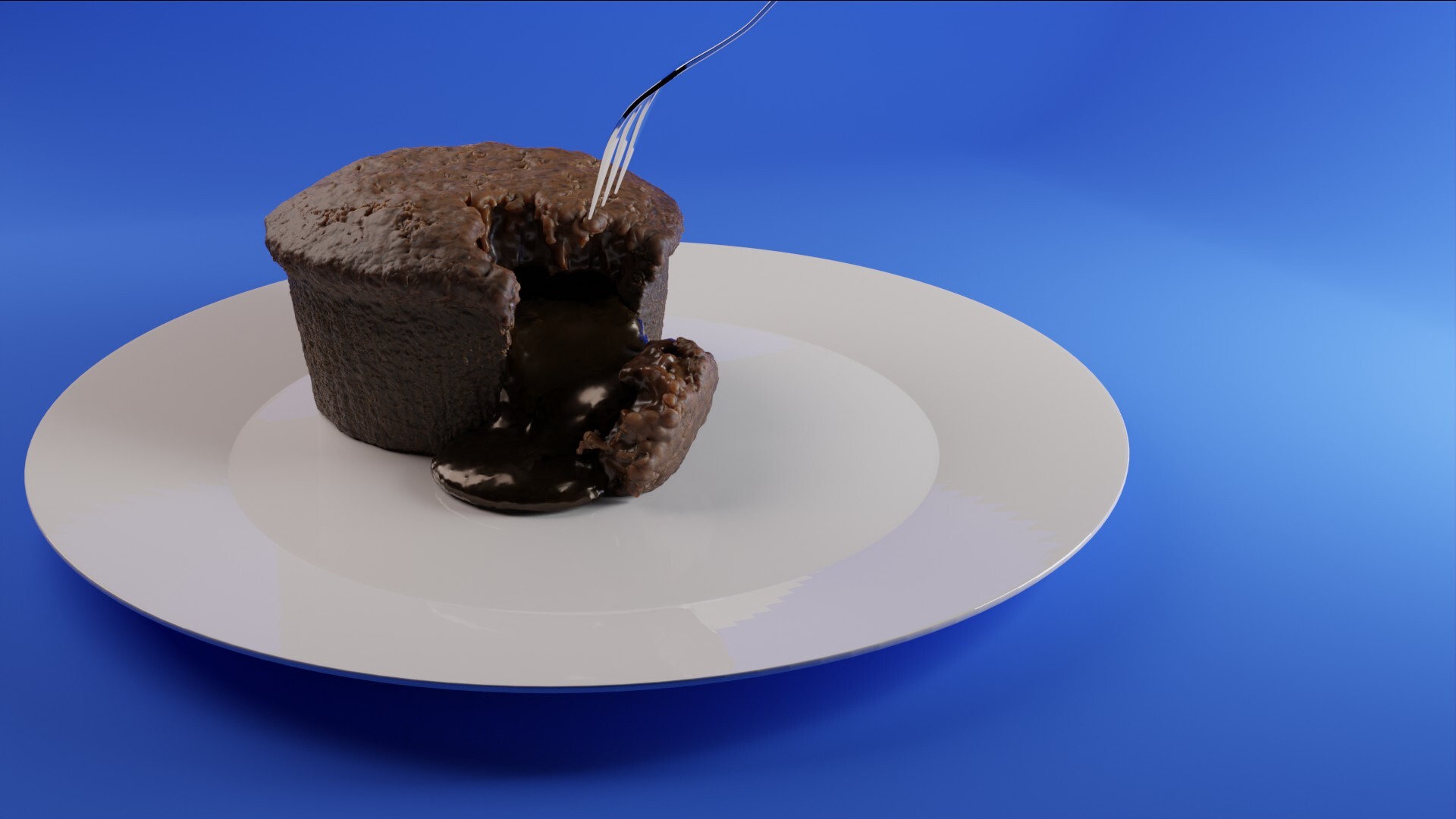 ArtStation - Lava cake | Houdini vellum