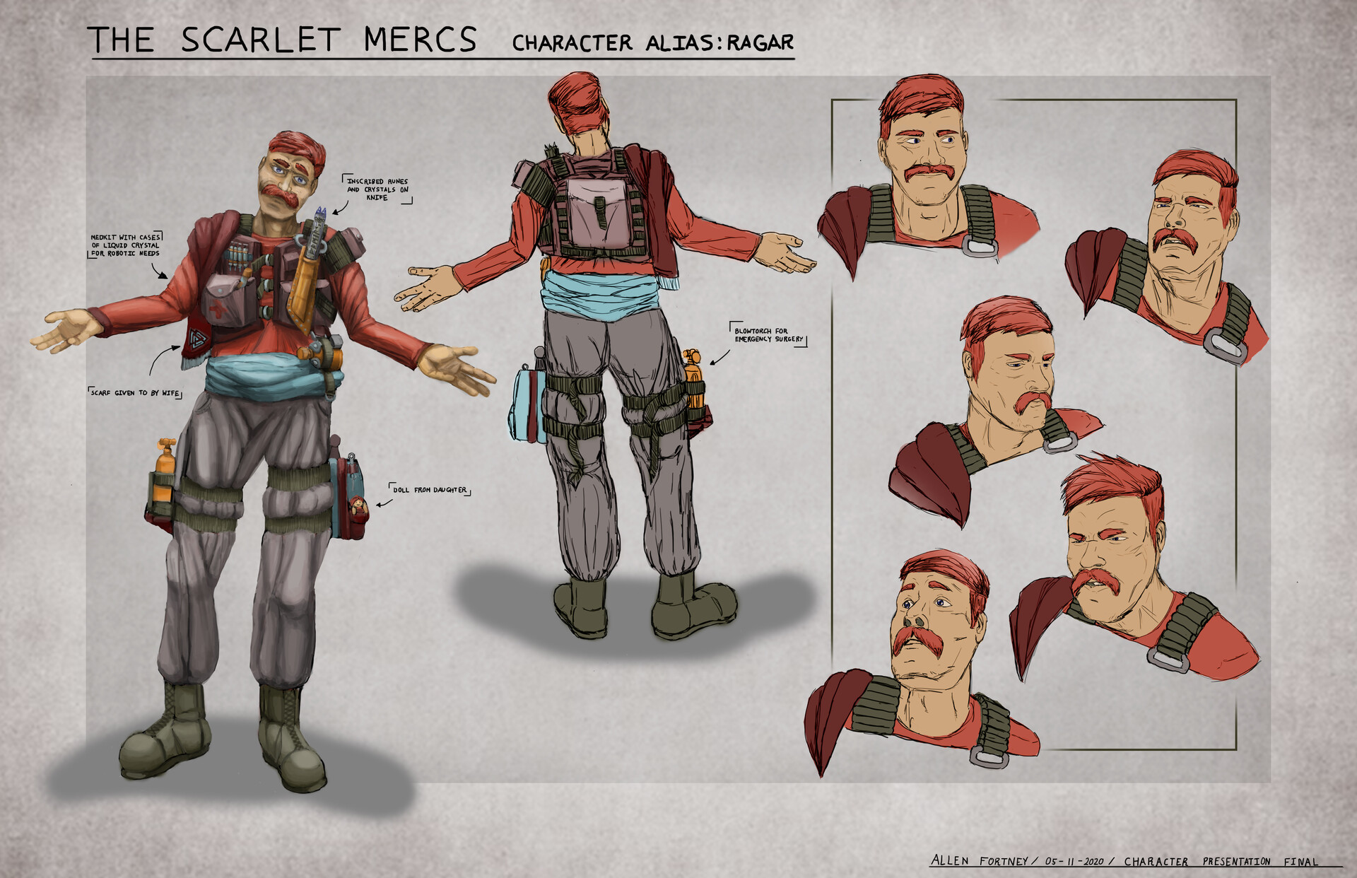 ArtStation - Character Concept: Ragnar