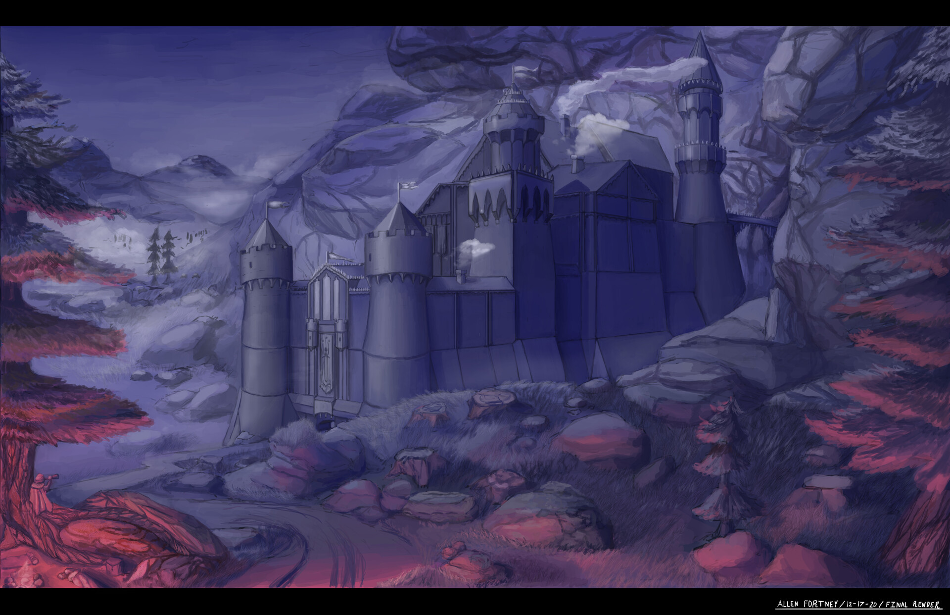 ArtStation - Enviroment Concept: Heroes Scouting