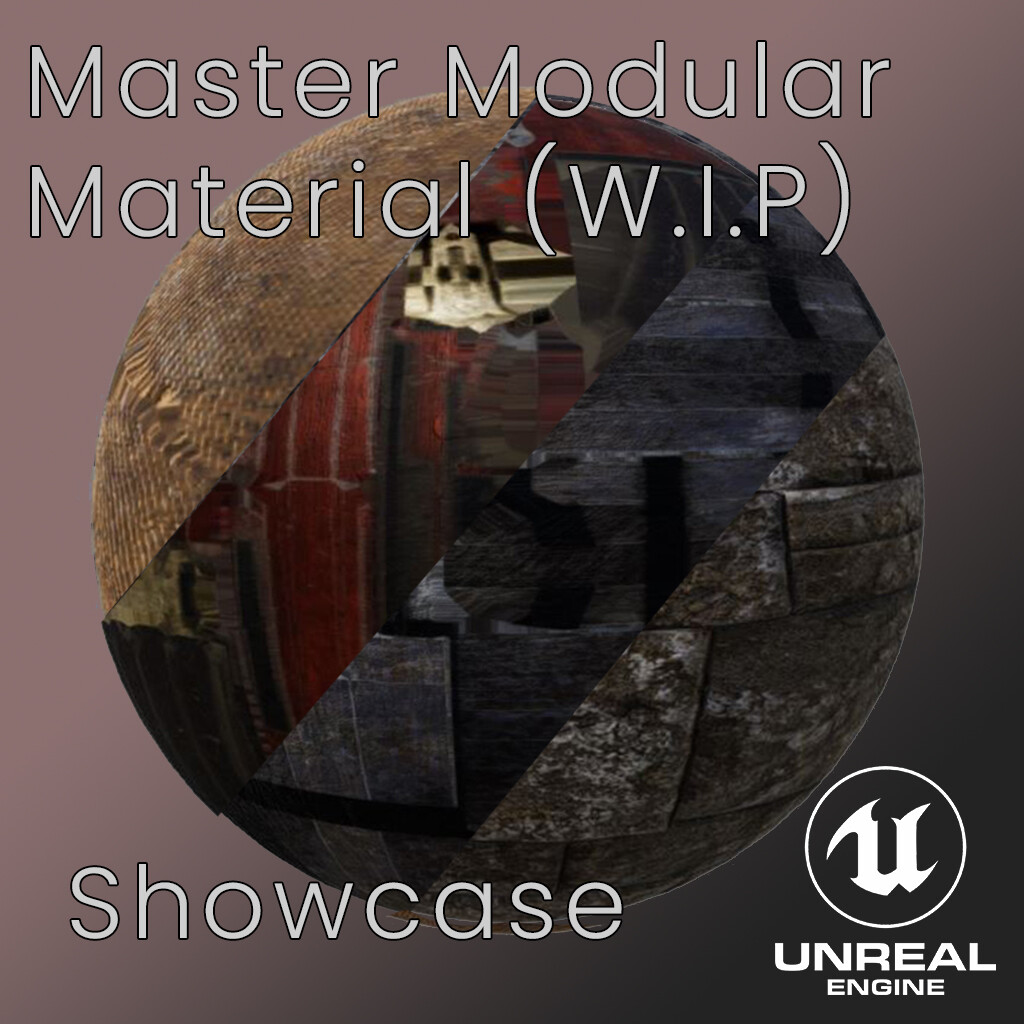 ArtStation - Modular Master Material (W.I.P.)