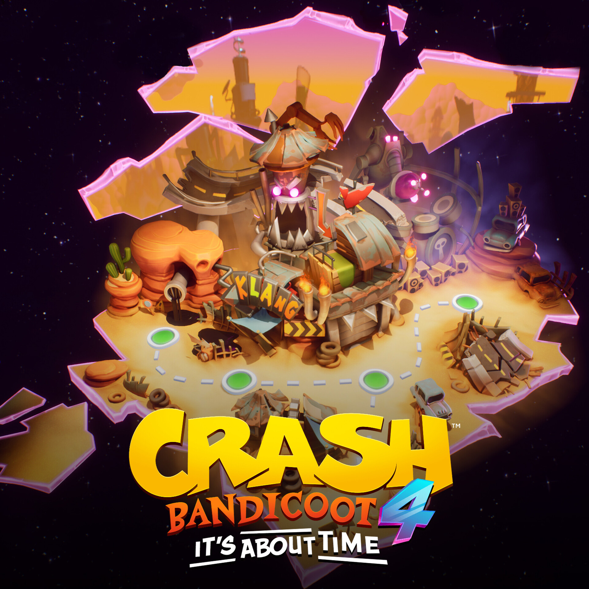 Jan Wyss 3D Artist - Crash Bandicoot 4 Dimensional Map - Hazardous ...