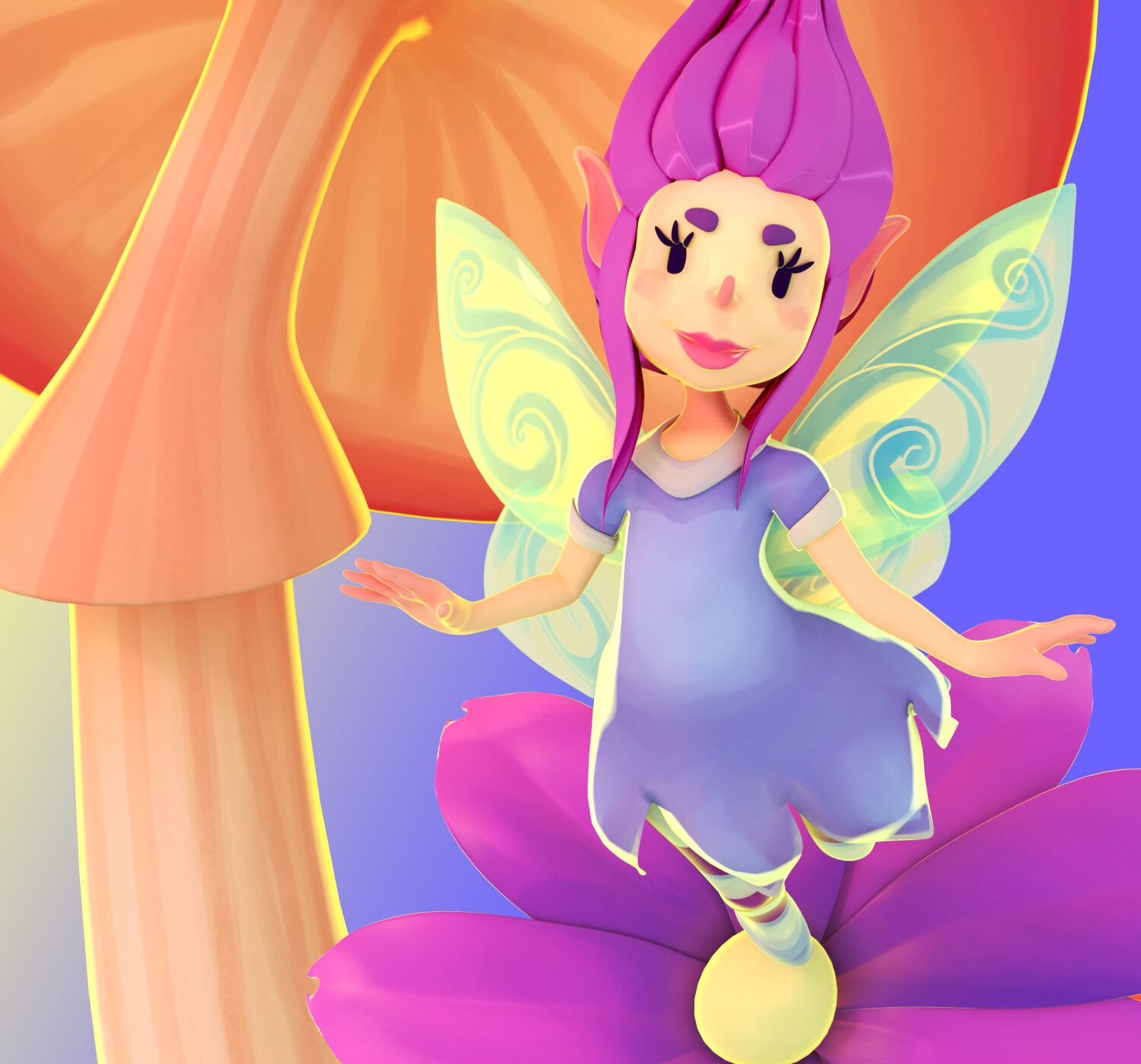 ArtStation - Magical Fairy CHARACTER DESIGN