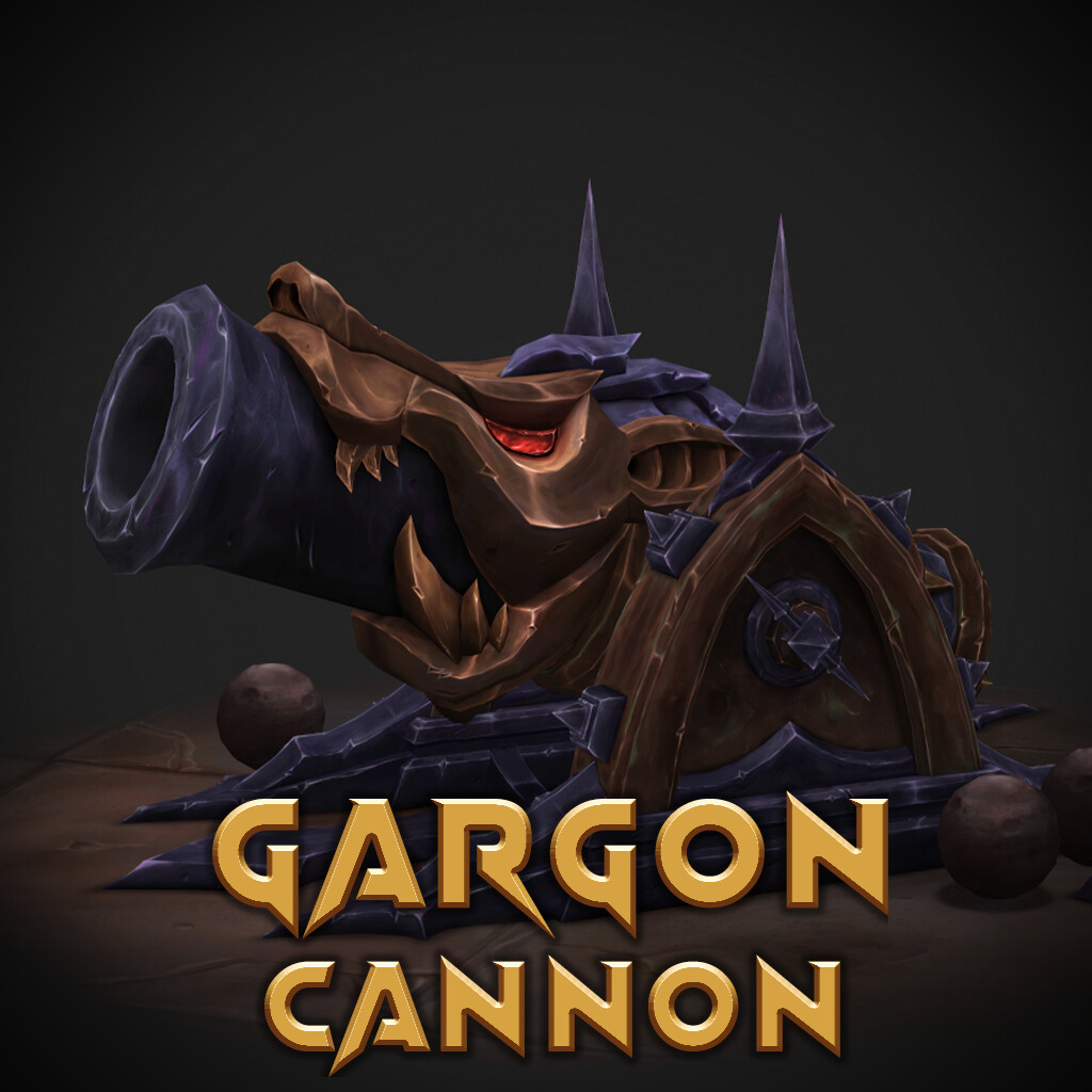 ArtStation - Gargon Cannon
