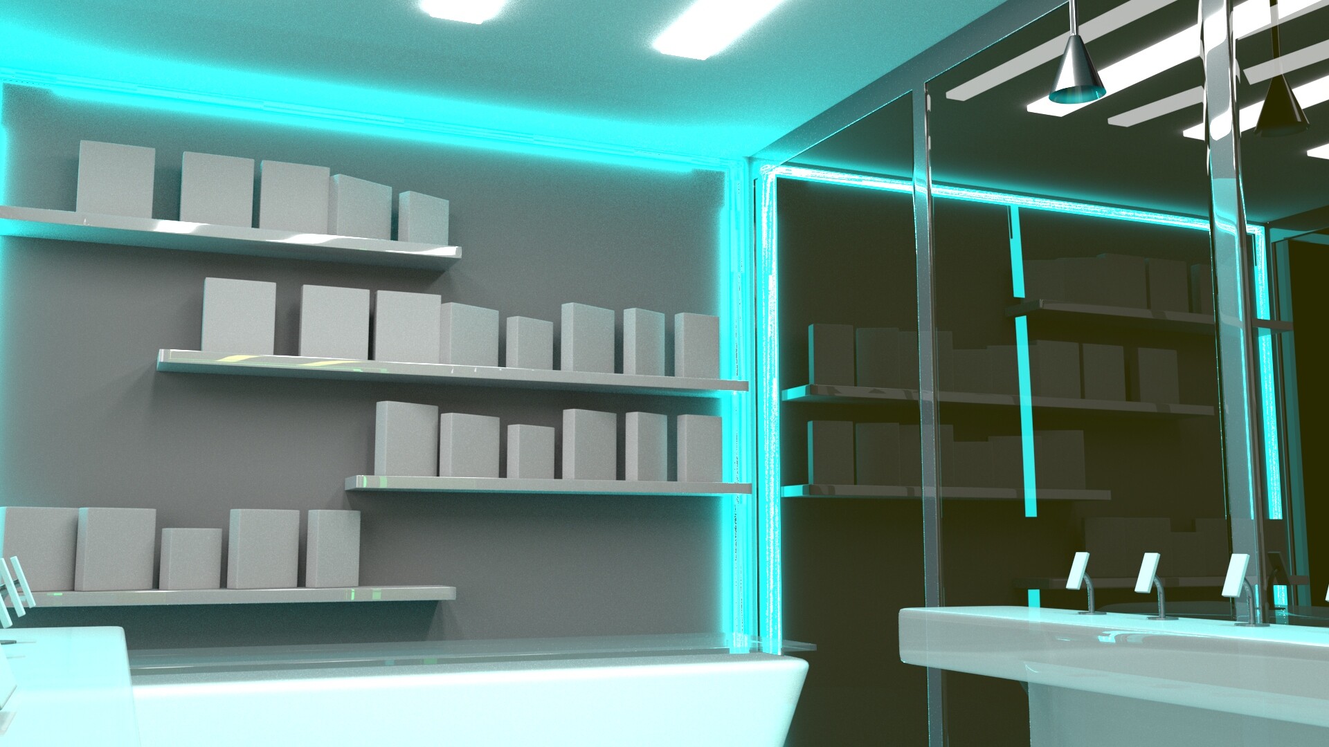 ArtStation - 3D MobileShop