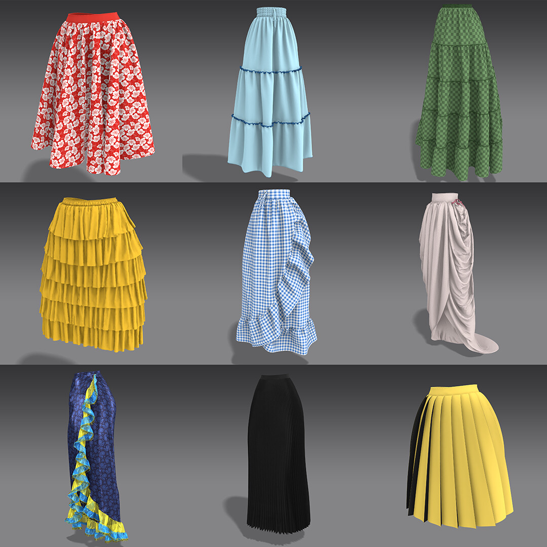 ArtStation - Skirts