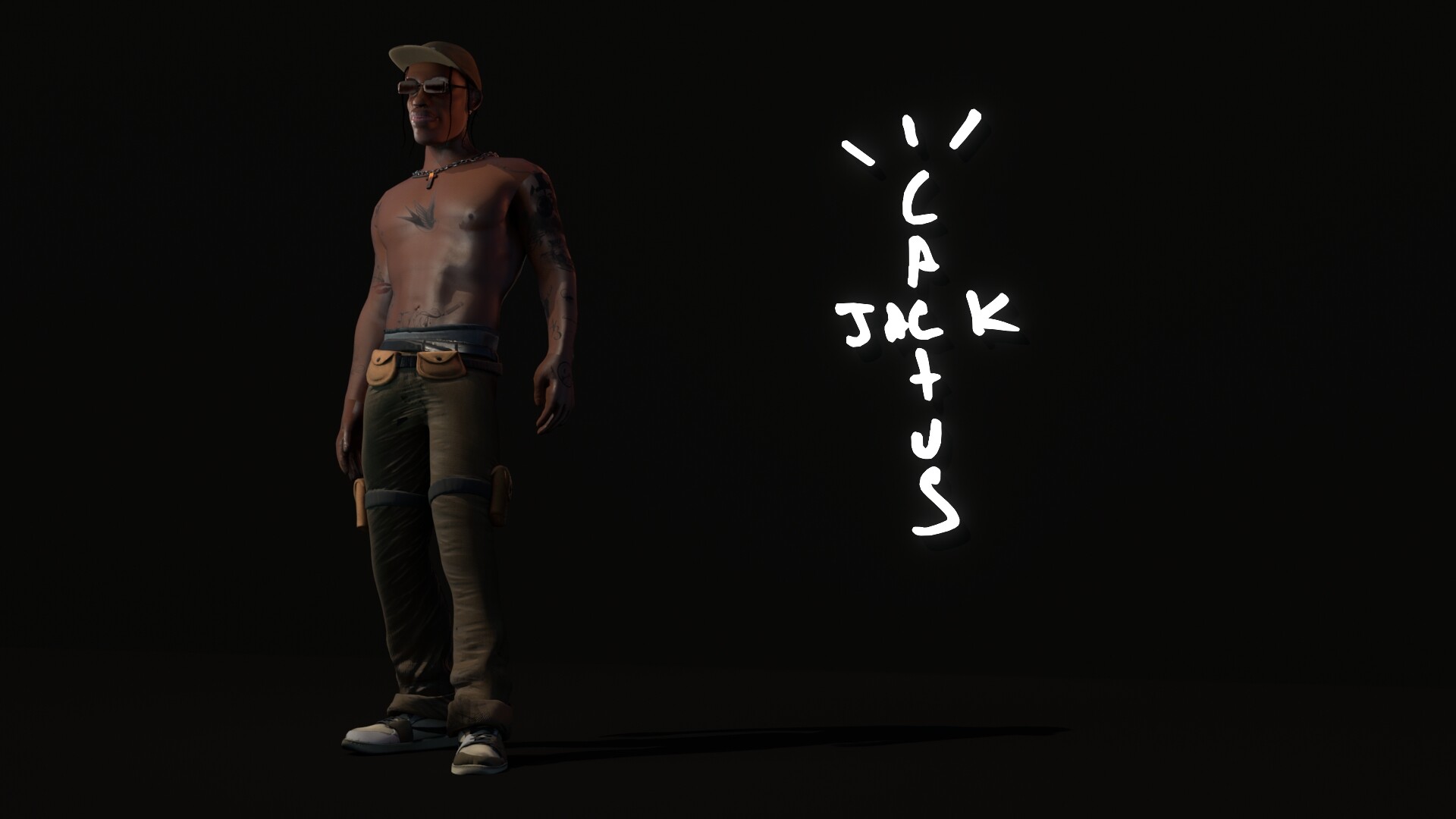 ArtStation - Travis Scott 3D Model