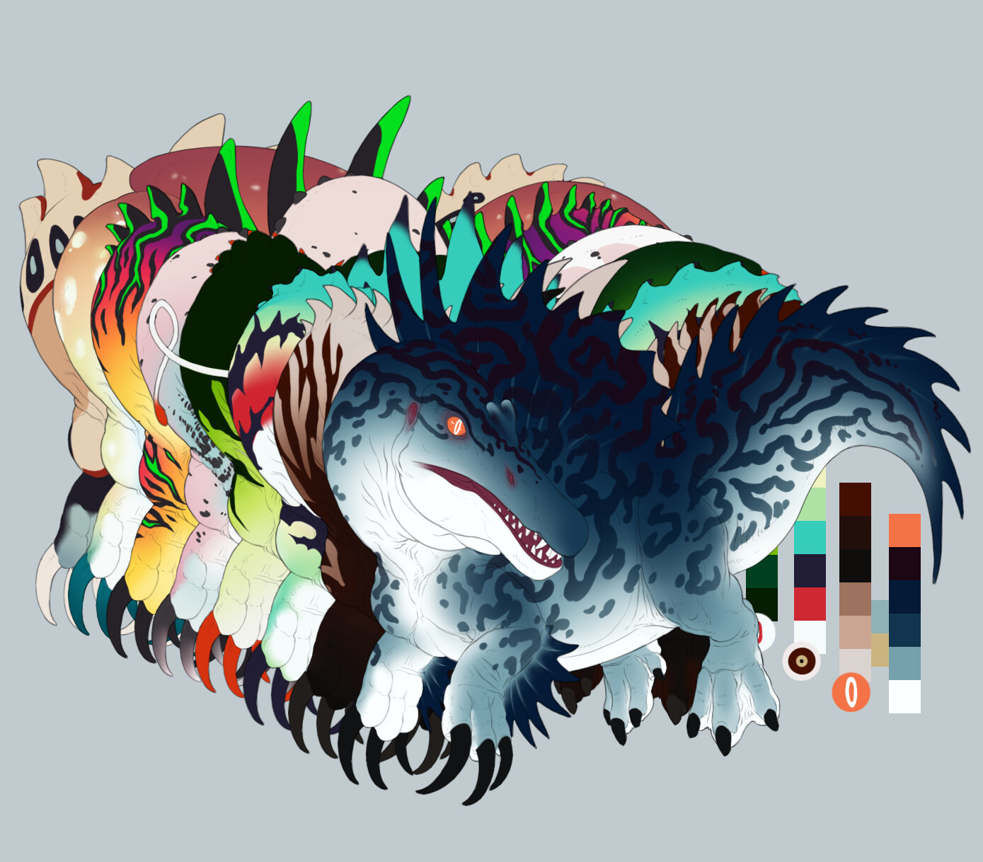 ArtStation - Pre-Made Spinosaurus Designs