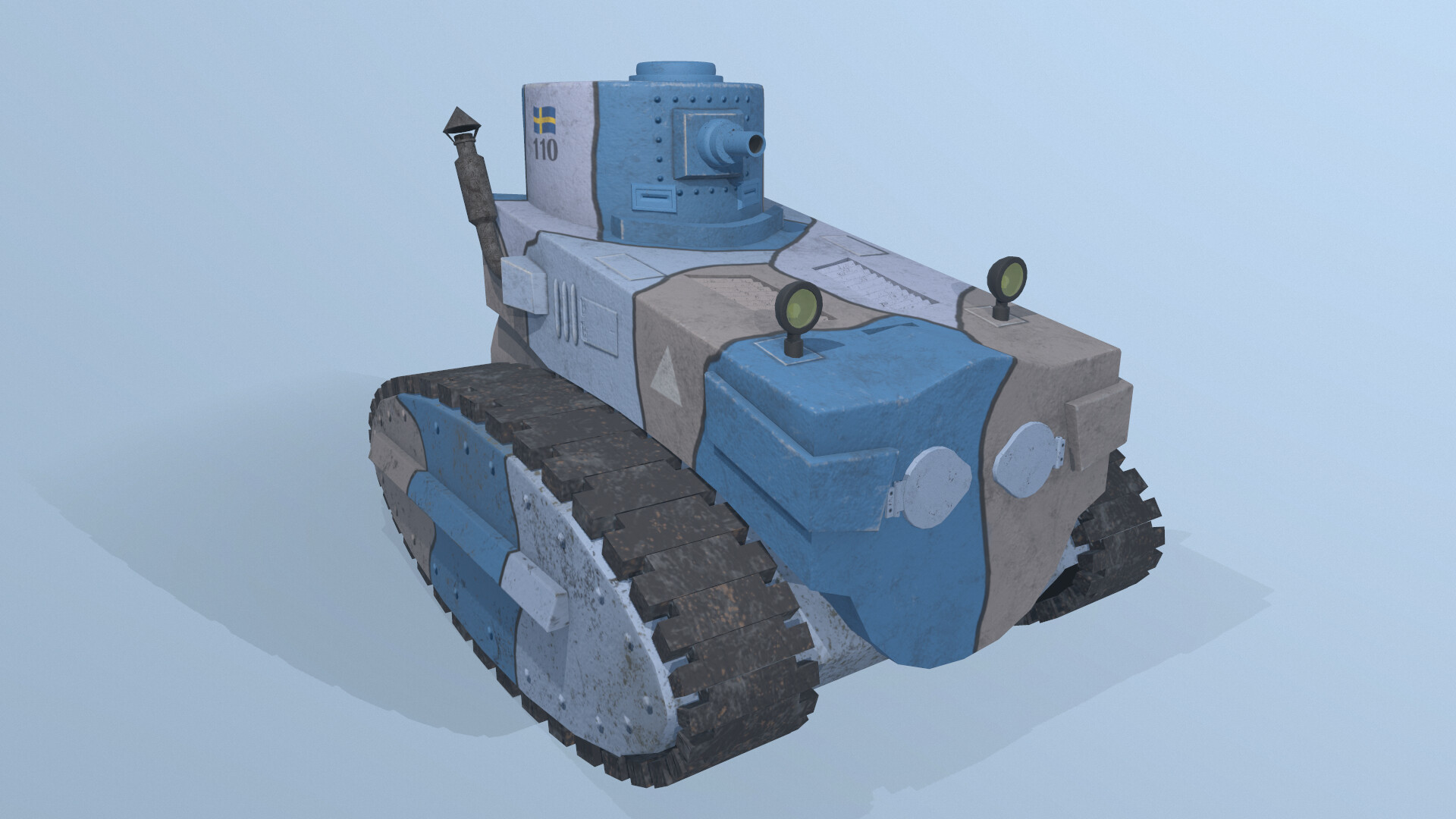 ArtStation - WWI Tank