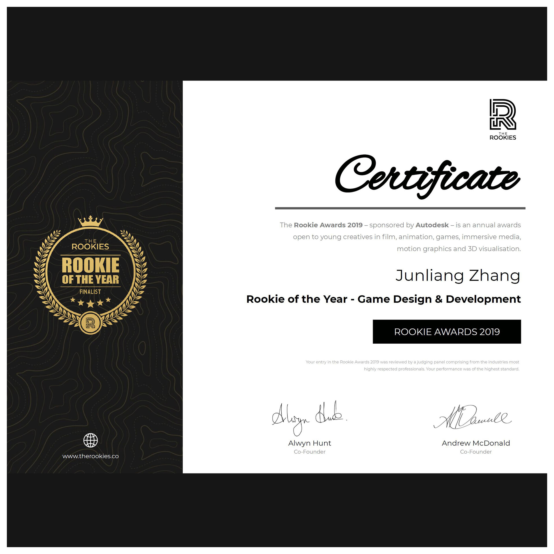 ArtStation - Rookie Awards 2019 - Rookie of the Year | Game Design ...