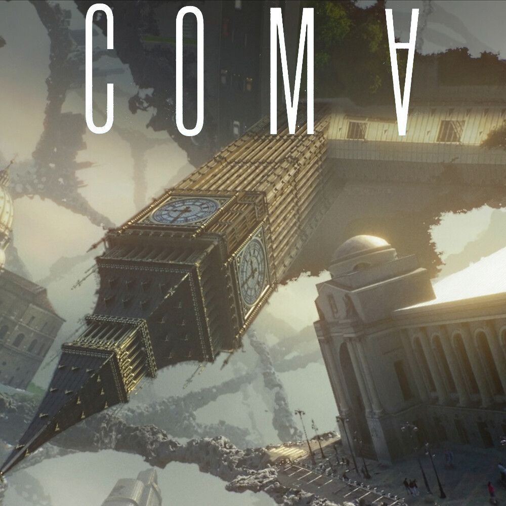 Anton Borisov - 'COMA' Neural structures and cities in the sky