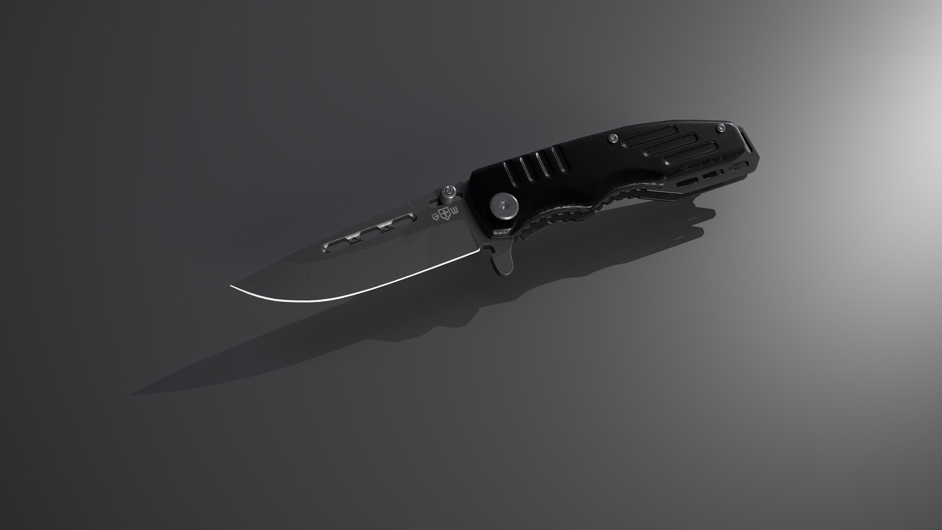 ArtStation - GW 6681 Spring Assisted Knife