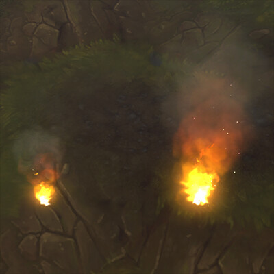 ArtStation - Stylised Fire