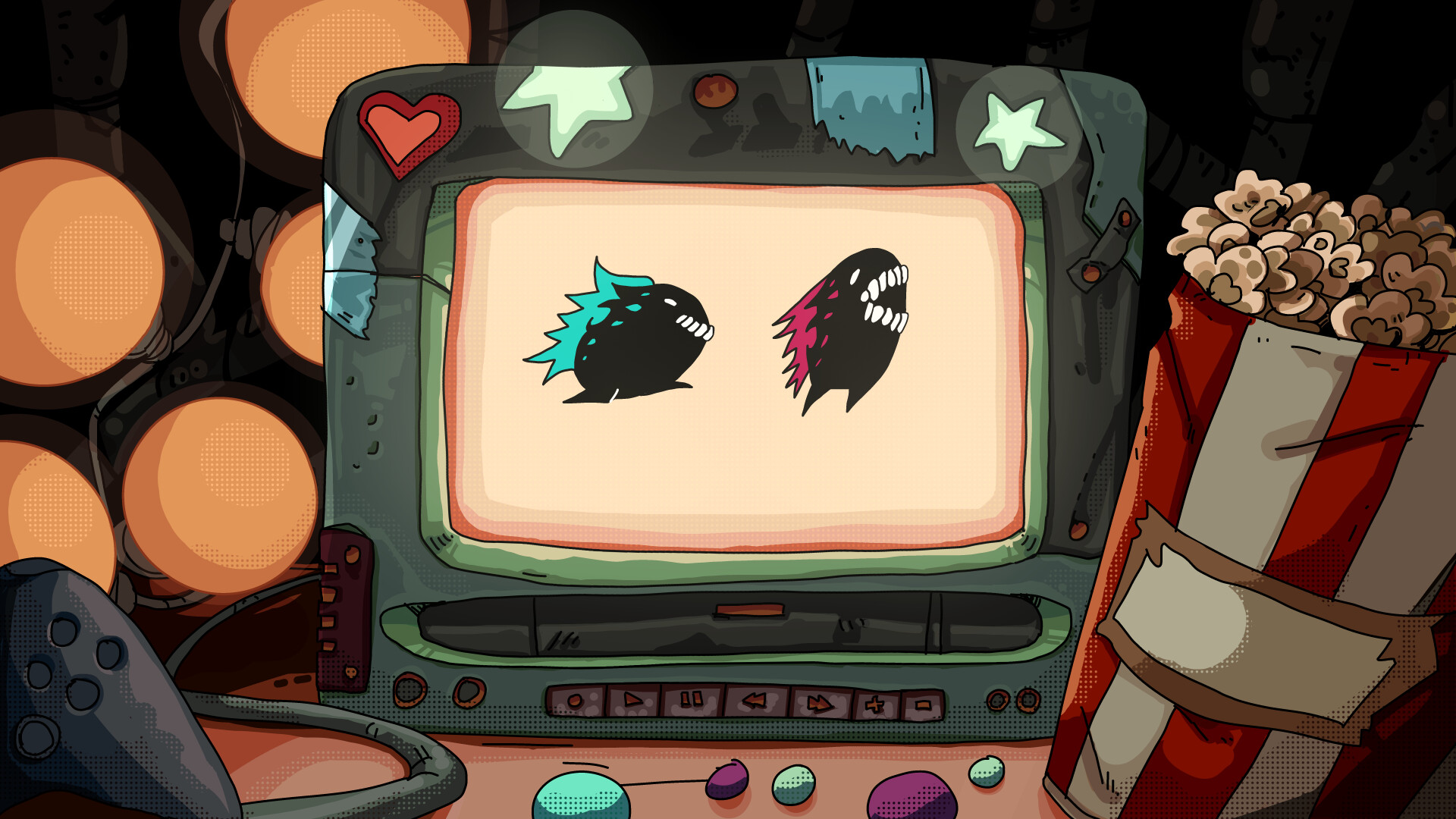 ArtStation - Couch Monster Loading Screen Animation