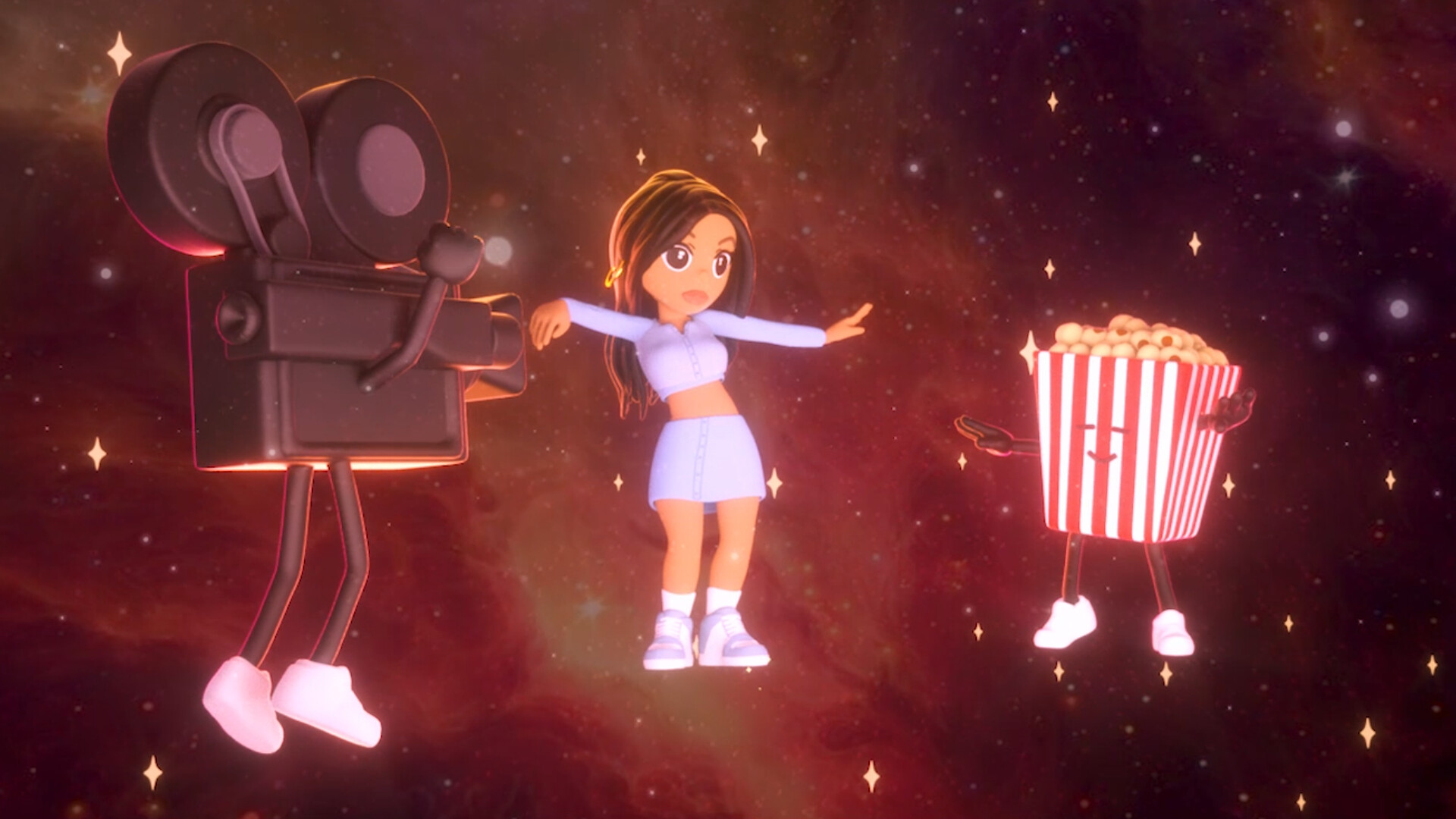 ArtStation - 🌟💃🏽🍿🎥Official 3D Visualizer for Dani Leigh Virtual concert ...