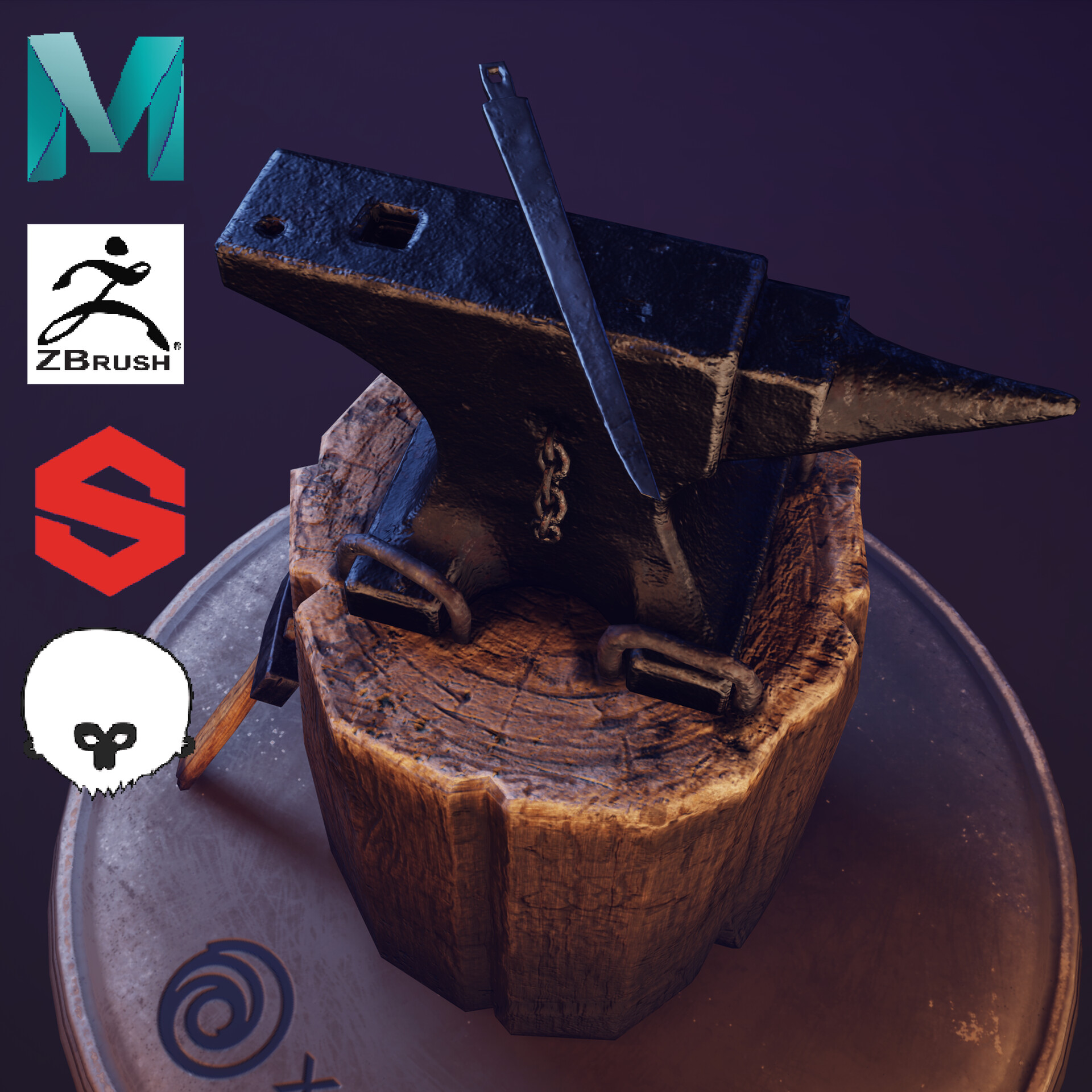 ArtStation - Anvil - 24h Challenge Ubisoft Bordeaux x ECV