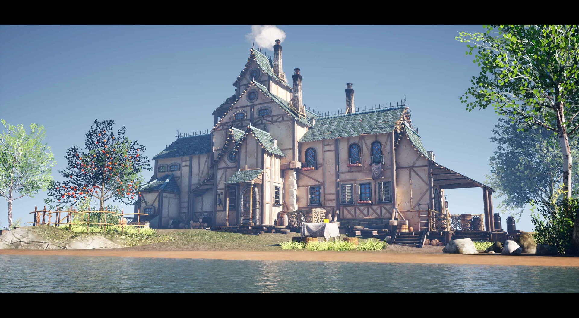 ArtStation - #Island 001 - Medieval Cottage