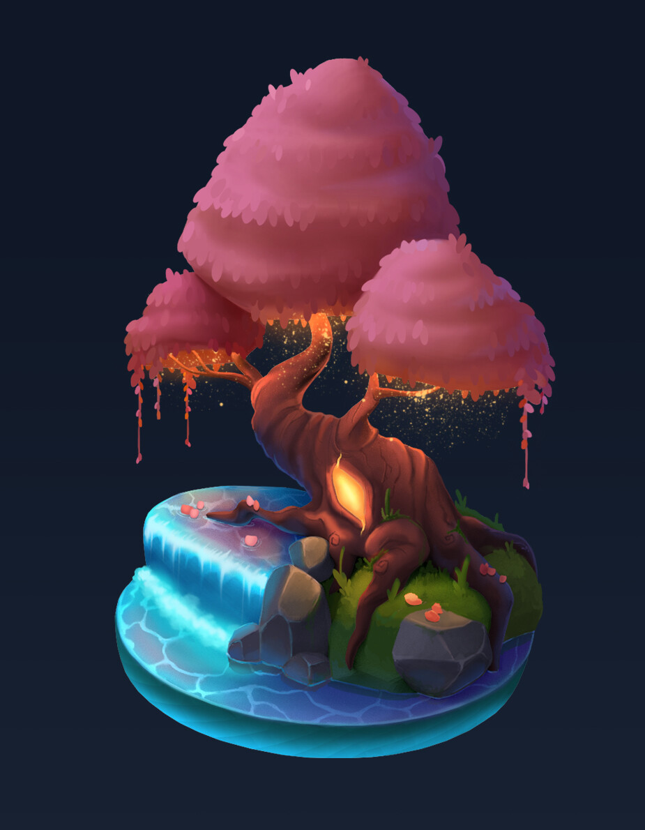 ArtStation - Magic tree