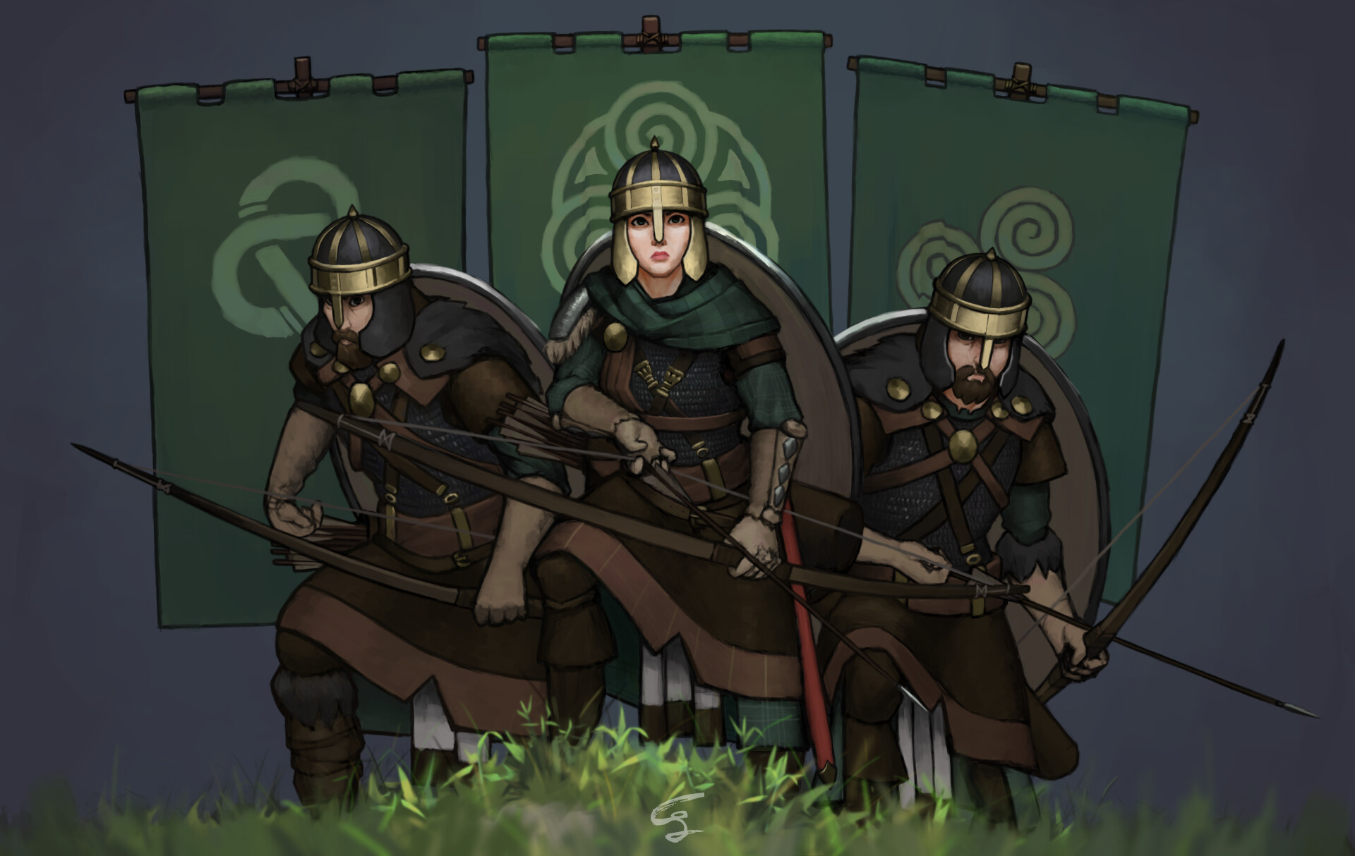 ArtStation - Battanian Nobles