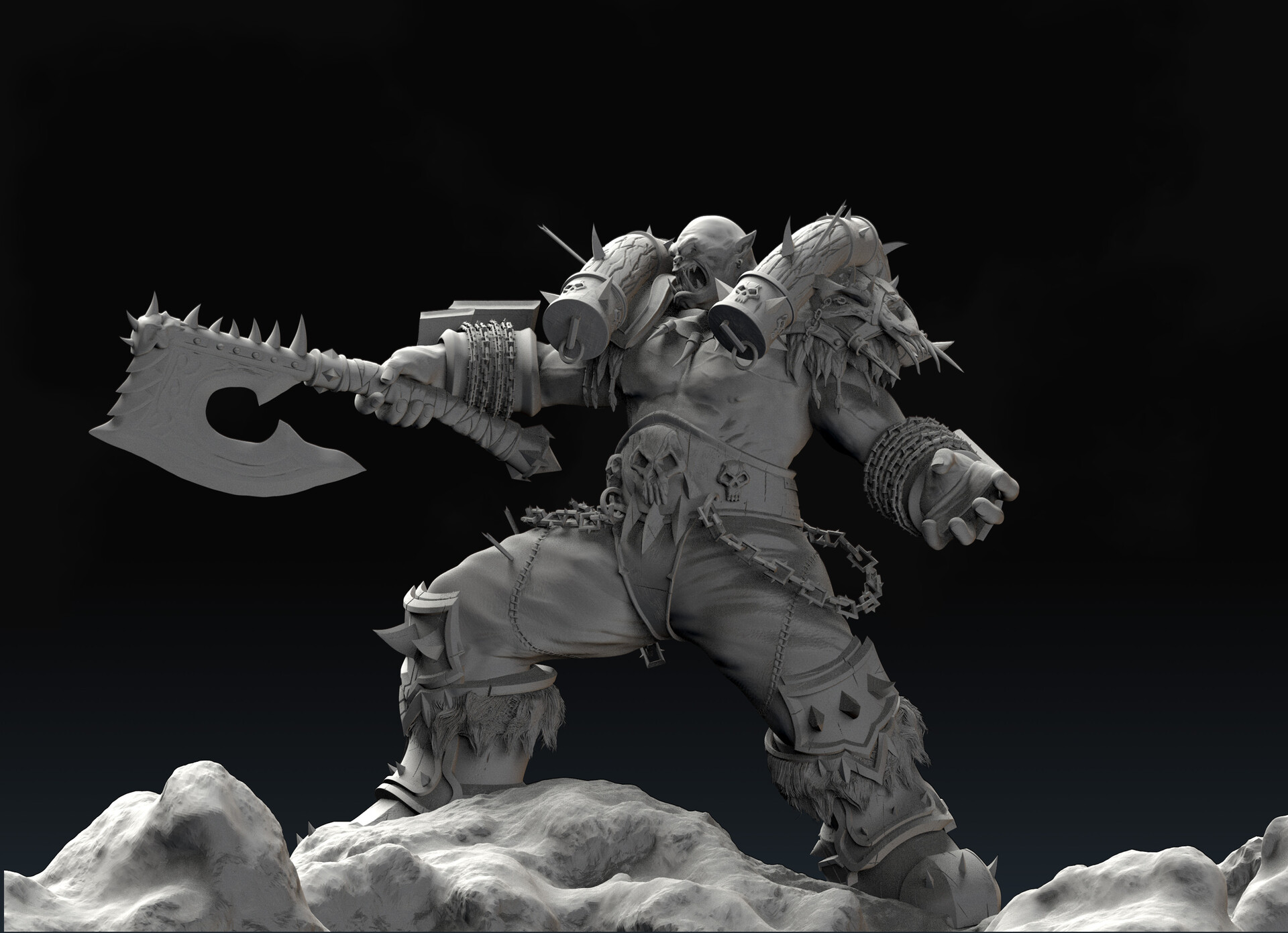 ArtStation - Garrosh Hellscream