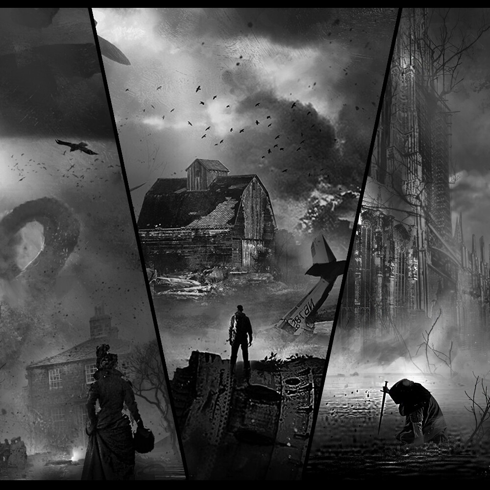 ArtStation - Grayscale Sketches